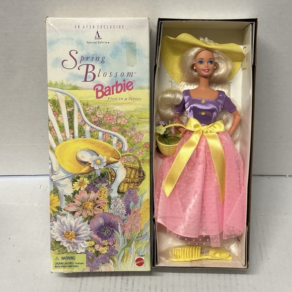 Mattel | Toys | Vintage Mattel Special Edition Spring Blossom Barbie ...
